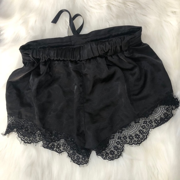 Shorts | Silky Black Shorts | Poshmark